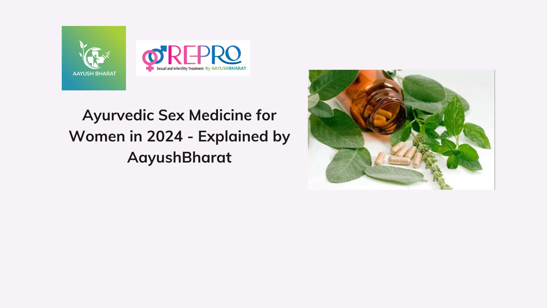 Ayurvedic Sex Medicine For Women In 2024 Explained By Aayushbharat 2080